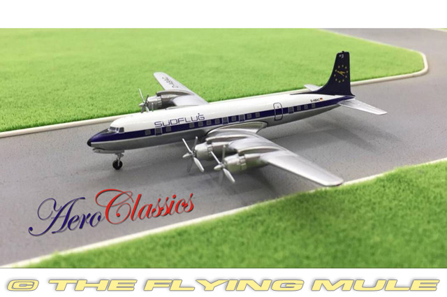DC-7 1:400 Diecast Model - AeroClassics AL-AC19065 - $44.95