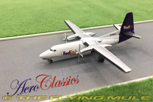 F-27 1:400 Diecast Model - AeroClassics AL-AC19160 - $34.95