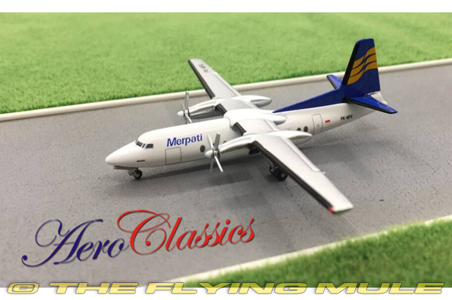 F-27 1:400 Diecast Model - AeroClassics AL-AC19161 - $39.95