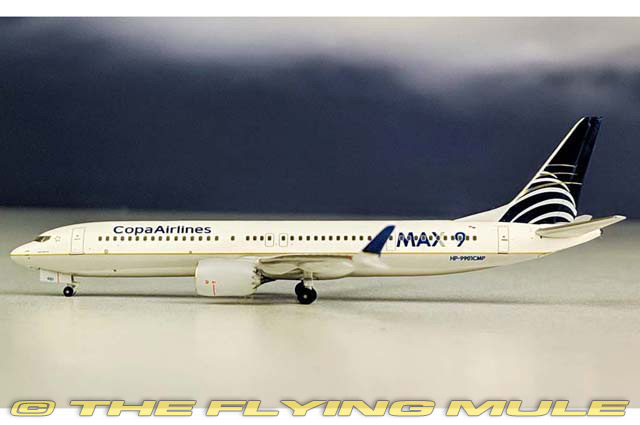 737 MAX 9 1:400 Diecast Model - AeroClassics AL-AC419443 - $37.95