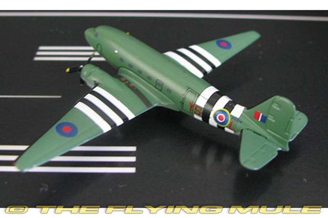 C-47 Skytrain 1:400 Diecast Model - AeroClassics AL-ACRAF0909 - $39.95