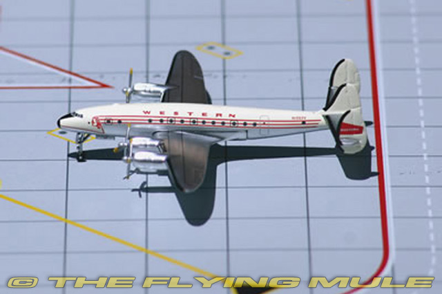 L-749 Constellation 1:400 Diecast Model - AeroClassics AL-ACWES749 - $49.95