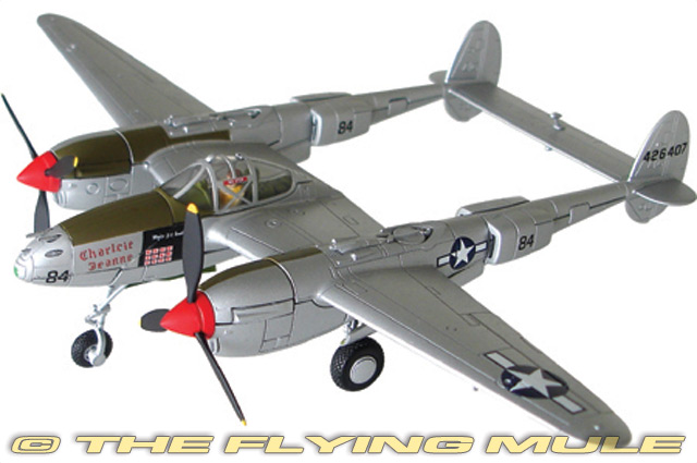 Corgi US36605 - P-38 Lightning Diecast Model, "Charlcie Jeanne", Jim ...