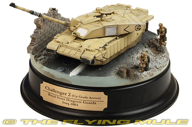 Dragon Models 60197 - Challenger Display Model, Royal Scots Dragoon ...