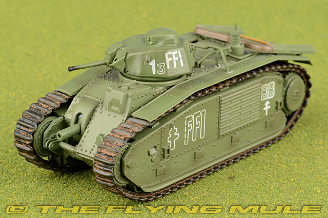 Char B1 1:72 Display Model - Easy Model EM-36157 - $14.95
