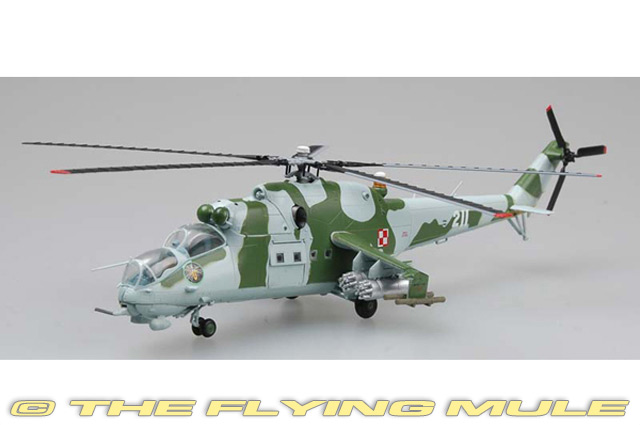 Mi-24 Hind 1:72 Display Model - Easy Model EM-37038 - $24.95