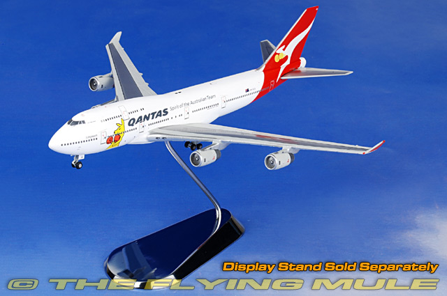 747-400 1:400 Diecast Model - GeminiJets GJ-GJQFA1298 - GeminiJets ...