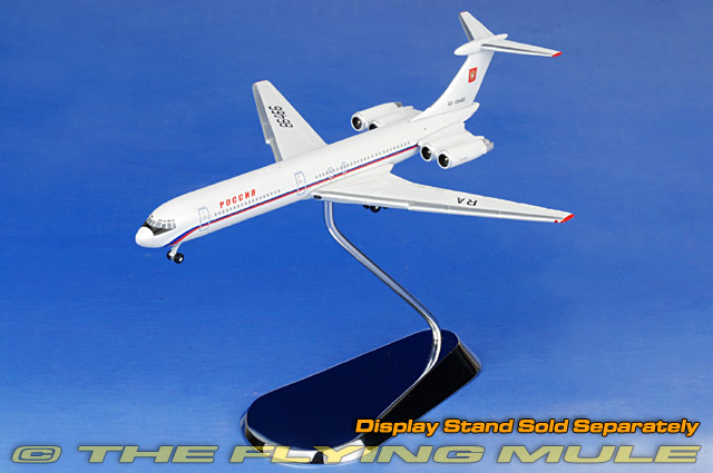 Il-62M Classic 1:400 Diecast Model - GeminiJets GJ-GJSDM874 - $34.95