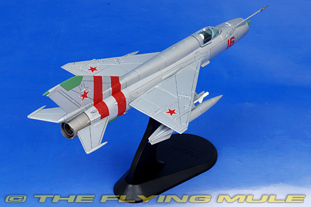 Hobby Master HA0149 - MiG-21 Fishbed Diecast Model, Soviet Air Force ...