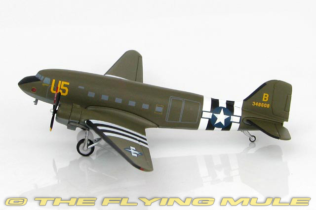 C-47 Skytrain 1:200 Diecast Model - Hobby Master HM-HL1309 - $43.99