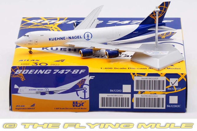 747-8F 1:400 Diecast Model - HX Models HX-B632202F - $65.95