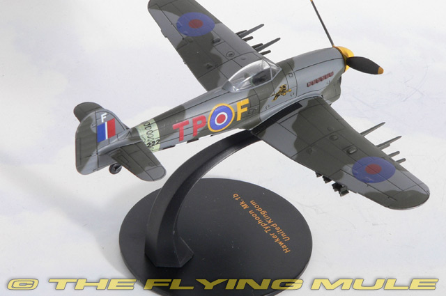 IXO Models PIXJ002 - Typhoon Diecast Model, RAF No.198 Sqn, France