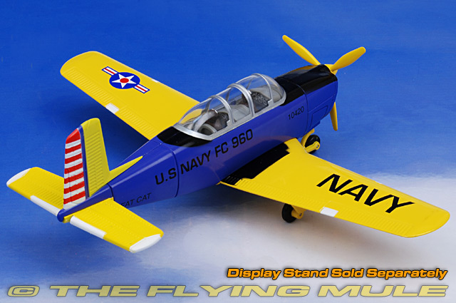 Model Power 6414 - T-34 Mentor Diecast Model, USN, "Fat Cat"