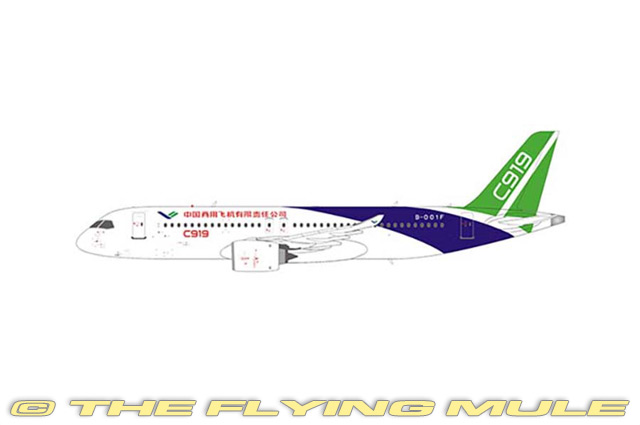 C919 1:400 Diecast Model - NG NG-19010 - $51.95
