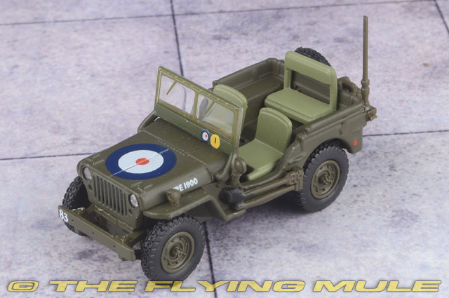 Jeep 1:76 Diecast Model - Oxford Diecast OD-76WMB004 - $9.95