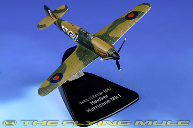 Hurricane Mk I 1:72 Diecast Model - Oxford Diecast OD-DFA001 - $19.95