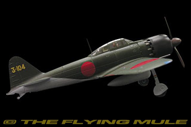 Witty WTW72001-07 - A6M Zero-Sen/Zeke Diecast Model, IJNAS 302nd Flying ...